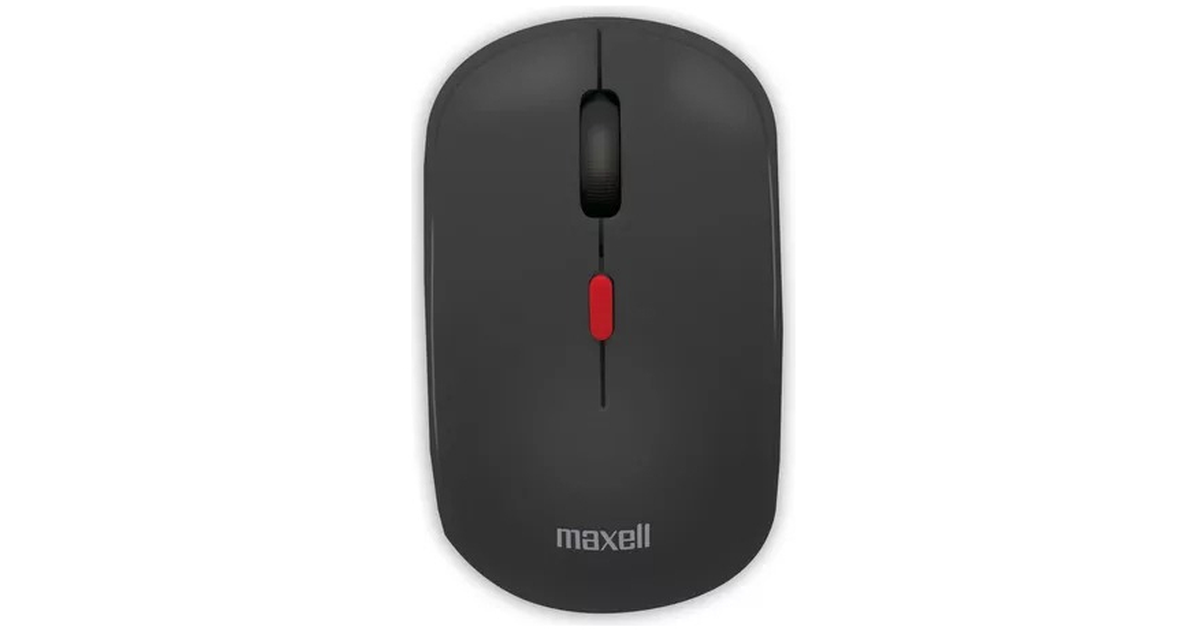Maxell Wireless Mouse 1600DPI - Black (MOWL-100) | SoloTodo.cl