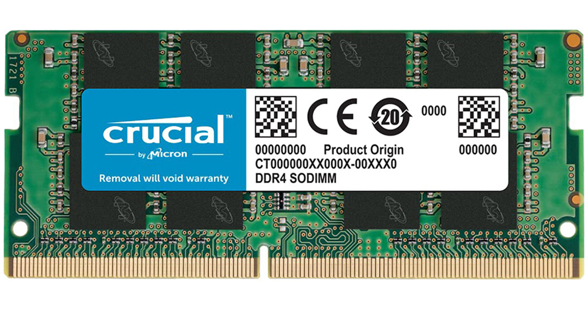 Crucial CB8GS3200 (1 x 8 GB | SO-DIMM DDR4-3200) | SoloTodo.cl