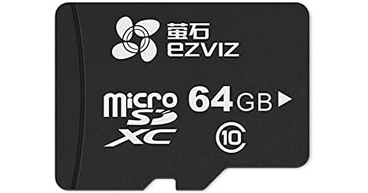 EZVIZ Professional Surveillance microSDXC 64 GB UHS-I (Class 10 / Speed Class 1) (CS-CMT ...