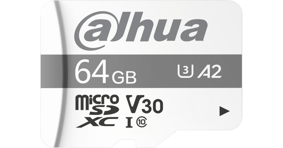 Dahua microSDHC / microSDXC 64 GB UHS-I (Speed Class 3 / Video Speed ...