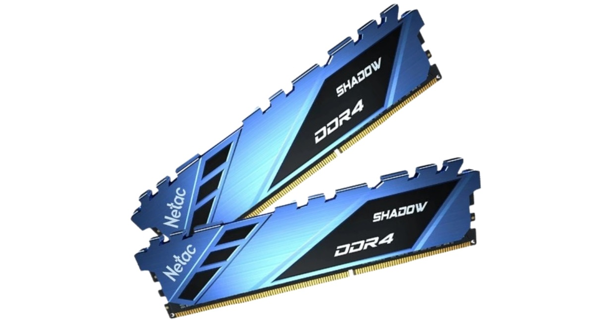 Netac Shadow Blue NTSDD4P32DP-16B (2 x 8 GB | DIMM DDR4-3200) | SoloTodo.cl