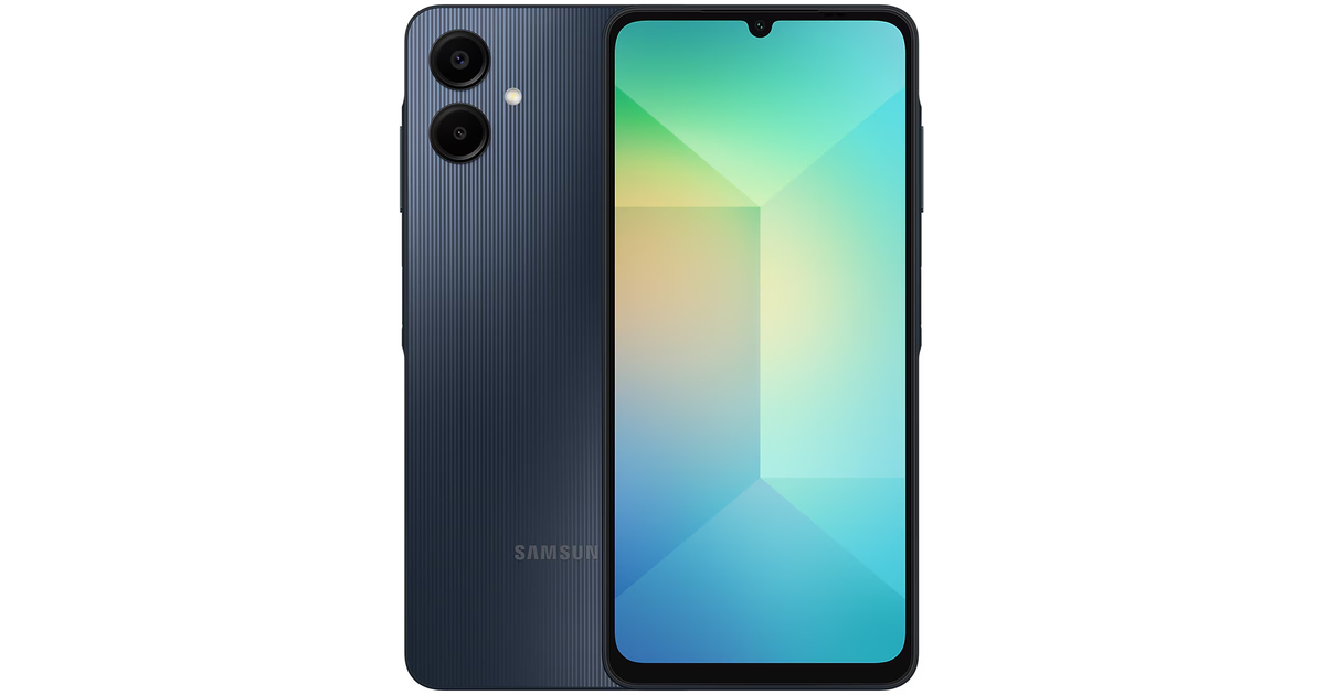 Samsung Galaxy A06 (A065 / 128 GB / 4 GB / Black) [SM-A065MZKGLTL ...