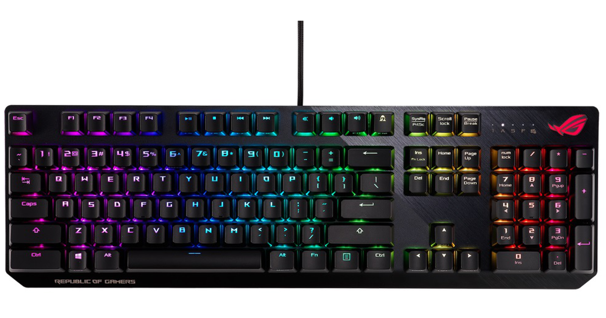 ASUS ROG Strix Scope RX - ROG RX Blue | SoloTodo.cl