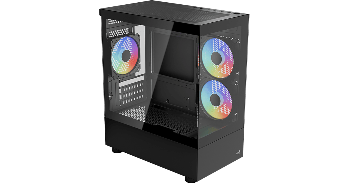 Aerocool Viewport Mini - Black (VIEWPORT MINI-G-BK-V2) | SoloTodo.cl