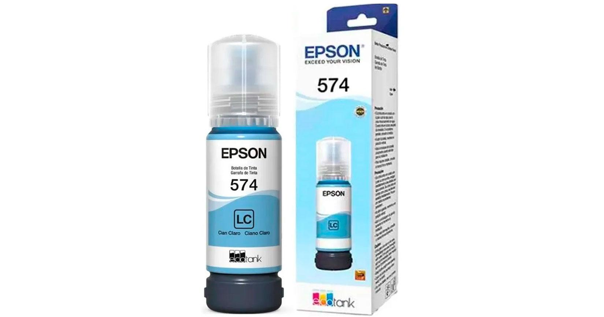 Epson 574 (Cyan Claro) [T574520-AL] | SoloTodo.cl