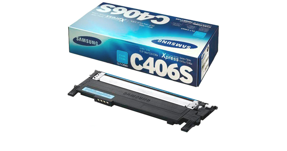 Samsung C406S (Cyan) [CLT-406S] | SoloTodo.cl