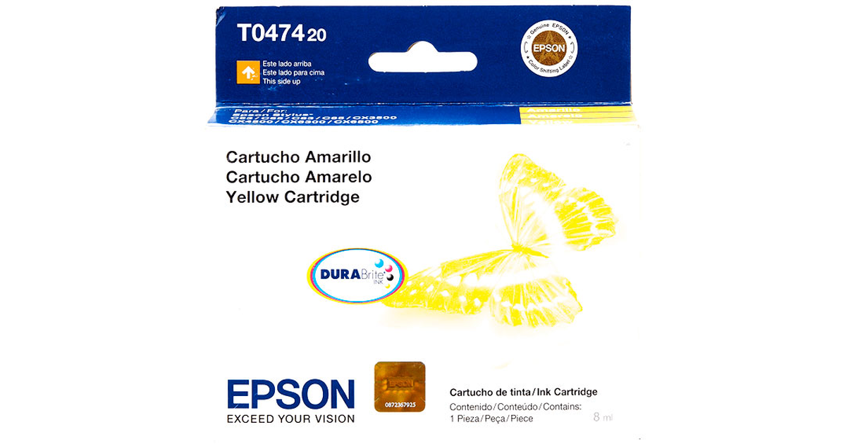 Epson T047 (Amarillo) [T047420] | SoloTodo.cl