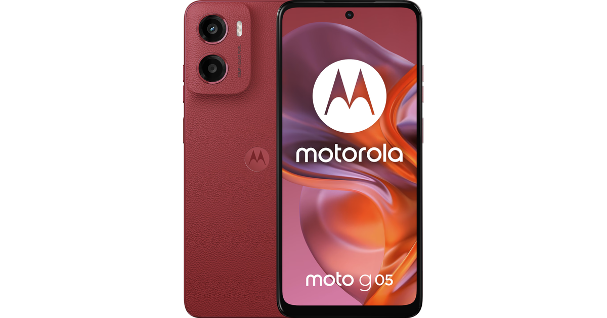 Motorola Moto G05 (64 GB / 4 GB / Plum Red) | SoloTodo.cl