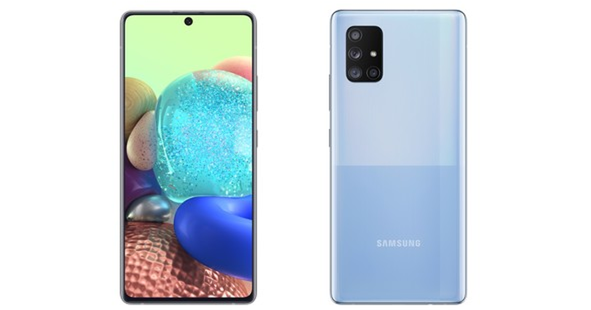 Samsung Galaxy A71 5G (A715 / 6 GB / 128 GB / Prism Cube Blue ...