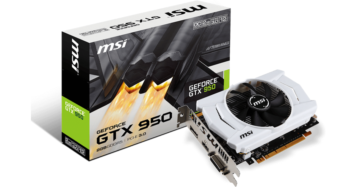 MSI GeForce GTX 950 2GD5 OCV1 [GTX 950 2GD5 OCV1] | SoloTodo.cl