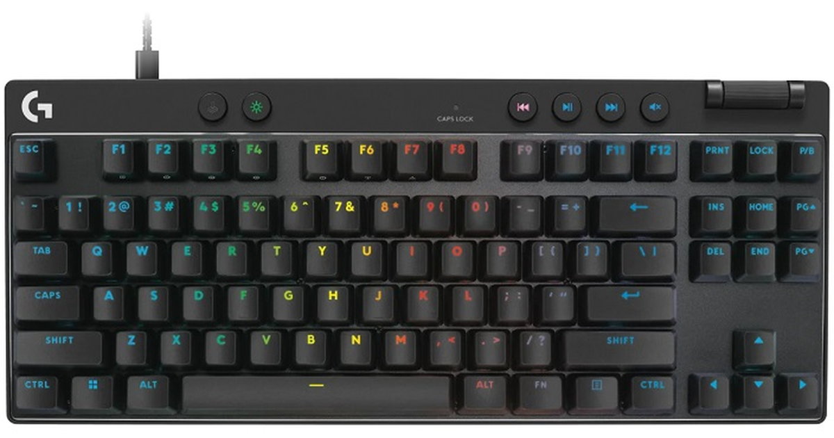 Logitech PRO X TKL RAPID - Black English (920-013131) | SoloTodo.cl