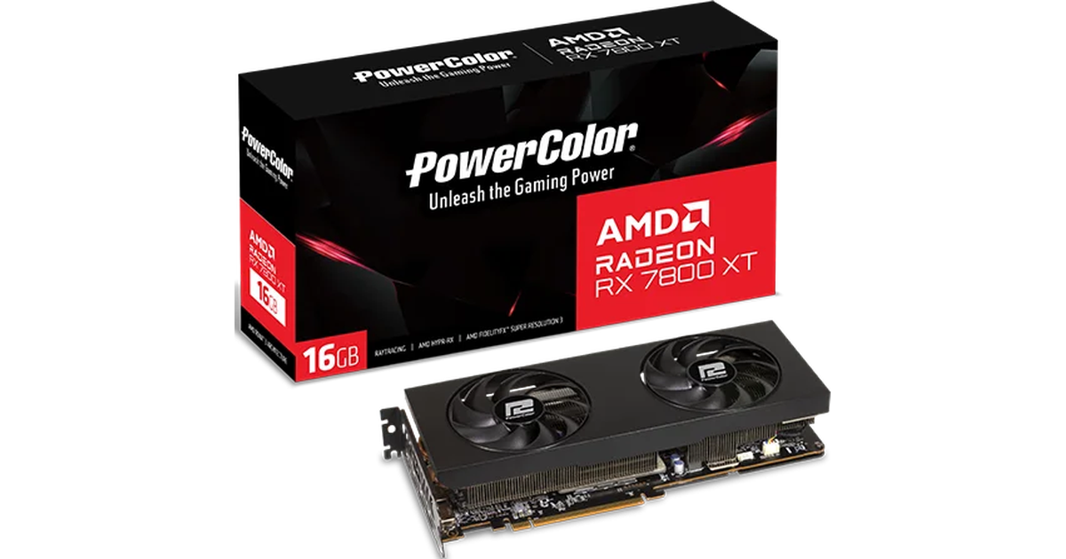 PowerColor Radeon RX 7800 XT 16GB [RX7800XT 16G-P] | SoloTodo.cl