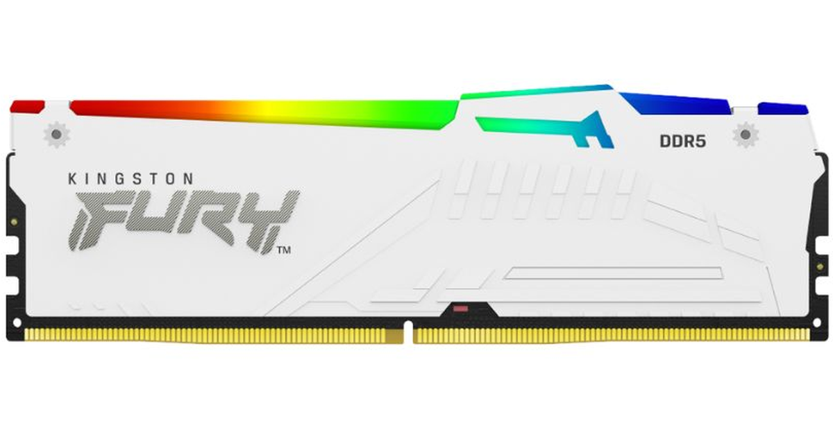 Kingston Fury Beast White RGB KF560C36BWE2A-16 (1 x 16 GB | DIMM DDR5-6000) | SoloTodo.cl