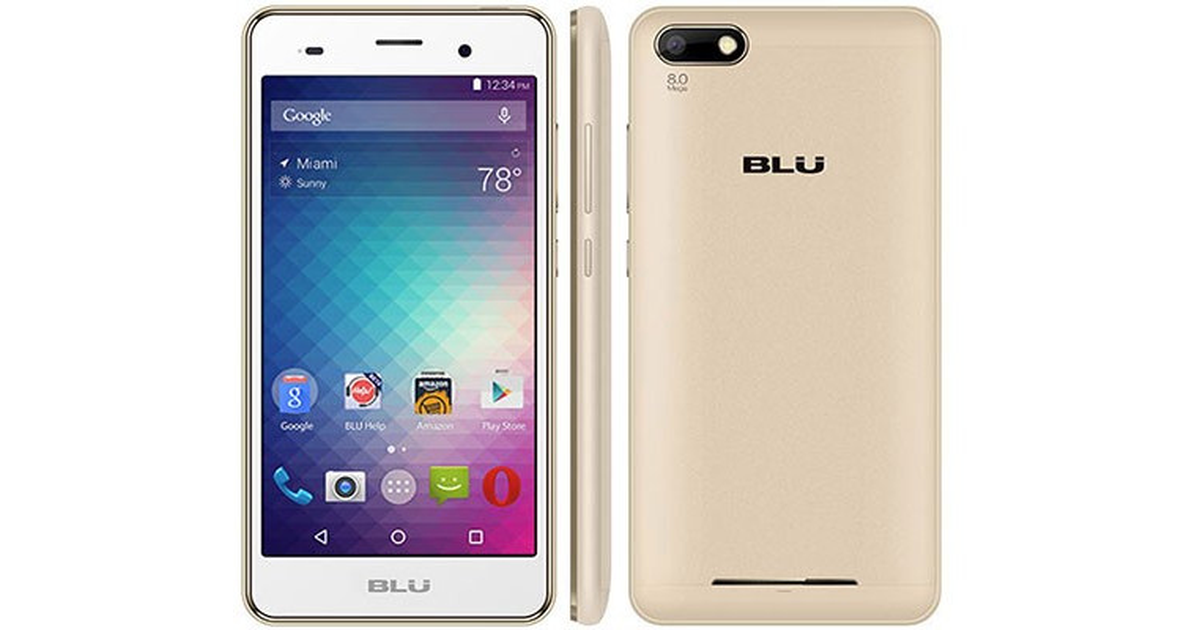 Blu Dash X2 (D110U / Dorado) | SoloTodo.cl
