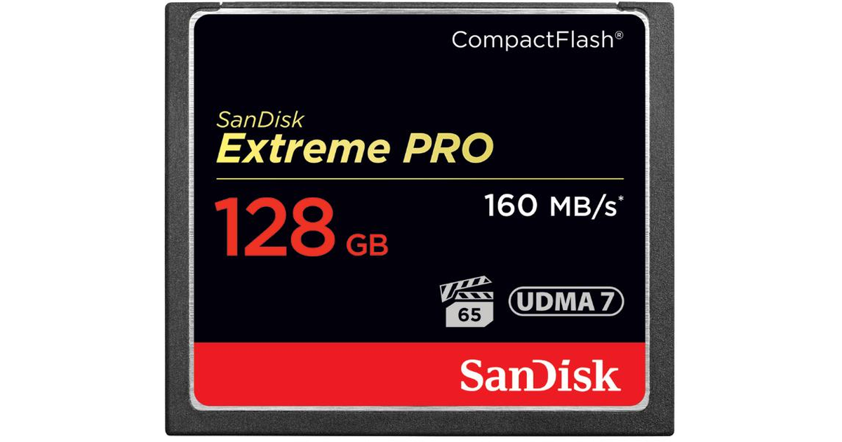 SanDisk Extreme Pro CompactFlash 128 GB CompactFlash (SDCFXPS-128G-X46 ...