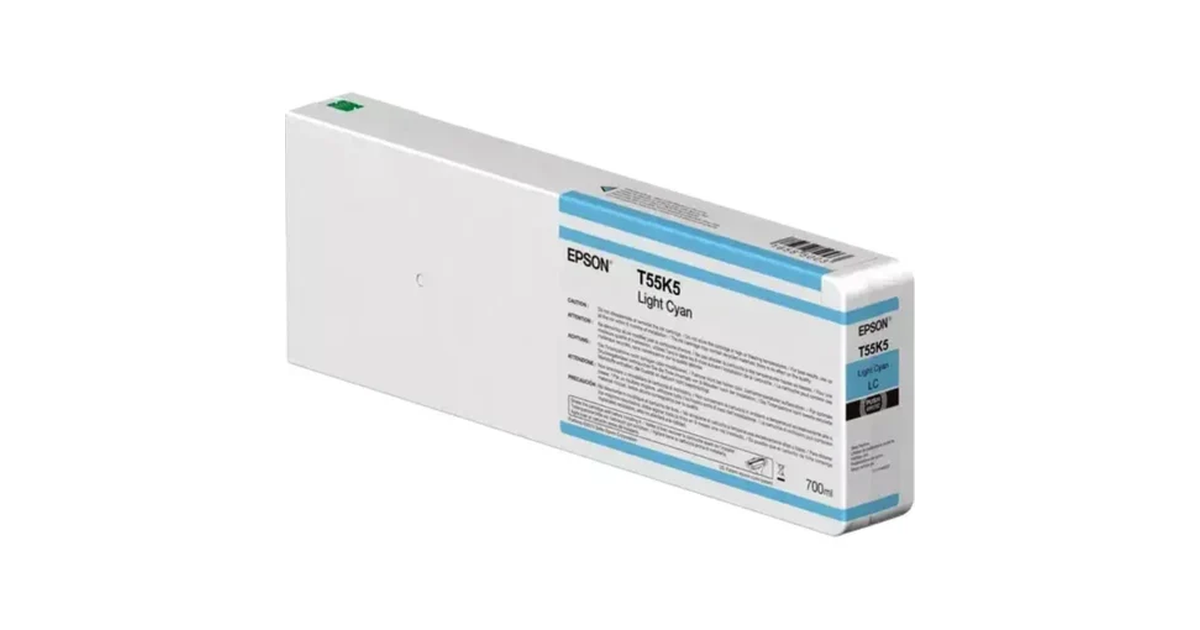 Epson UltraChrome HD Lt Cyan 700ml (Cyan Claro) [T55K500] | SoloTodo.cl