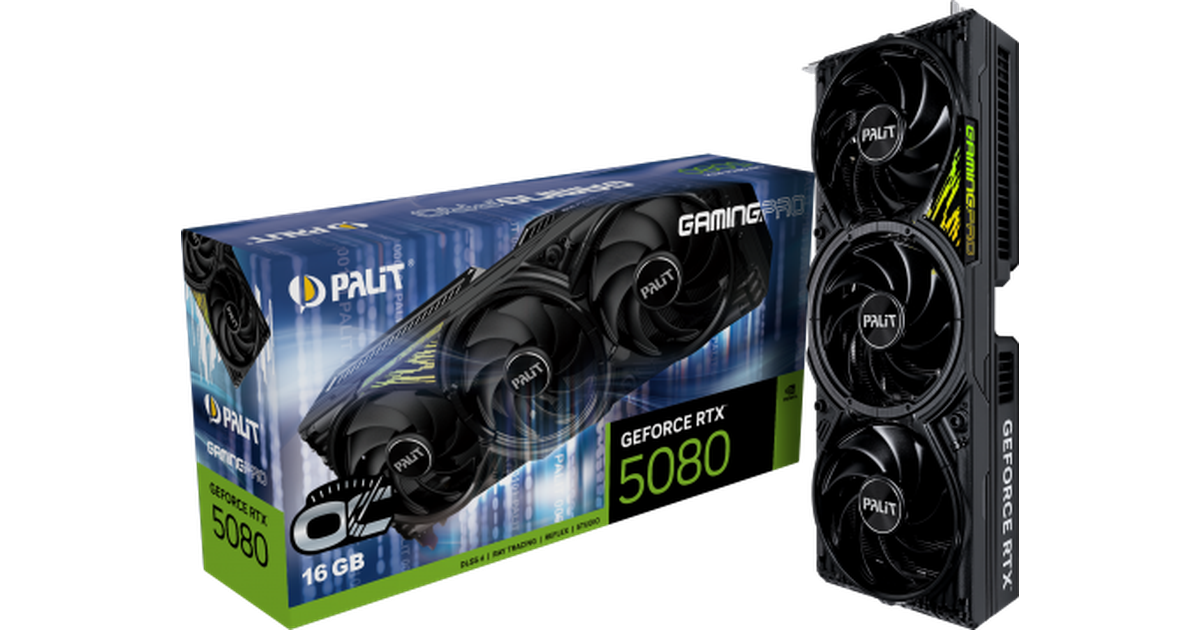 Palit GeForce RTX 5080 GamingPro OC [NE75080S19T2-GB2031A] | SoloTodo.cl