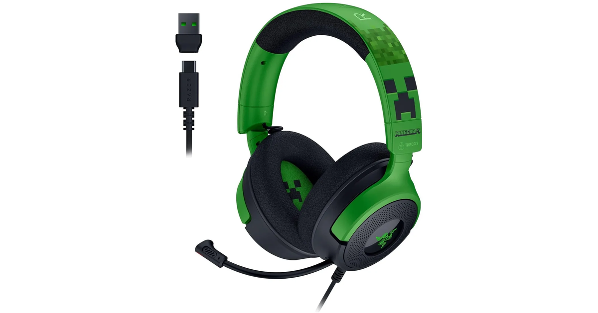 Razer Kraken V4 X - Minecraft Edition (RZ04-05180200-R3M1) | SoloTodo.cl