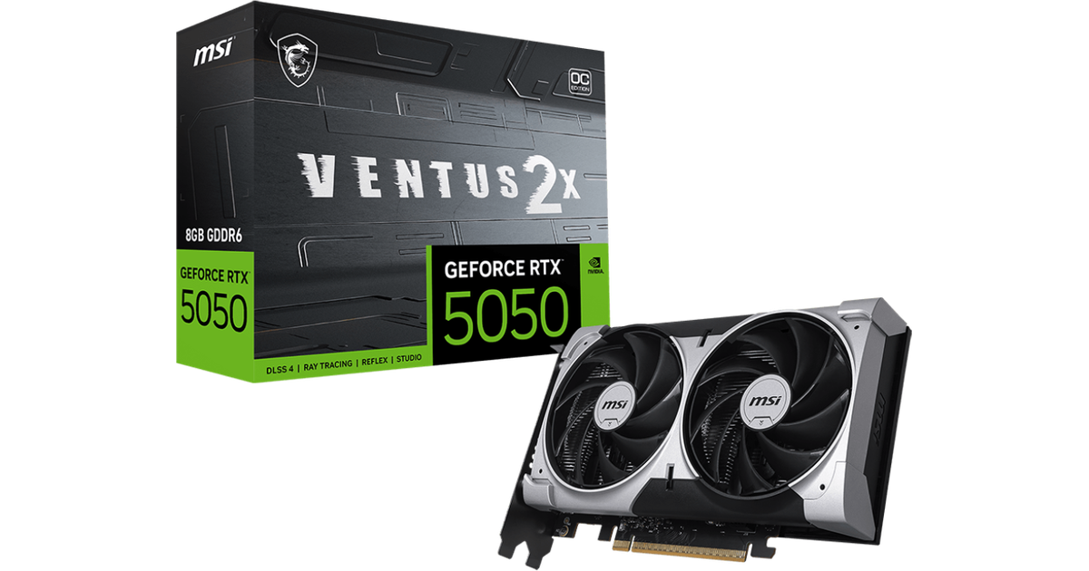 MSI GeForce RTX 5050 8G VENTUS 2X OC [G5050-8V2C] | SoloTodo.cl