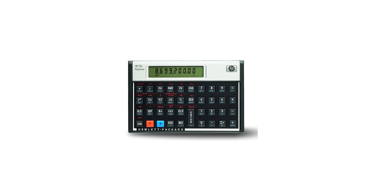 HP 12C Platinium | SoloTodo.cl