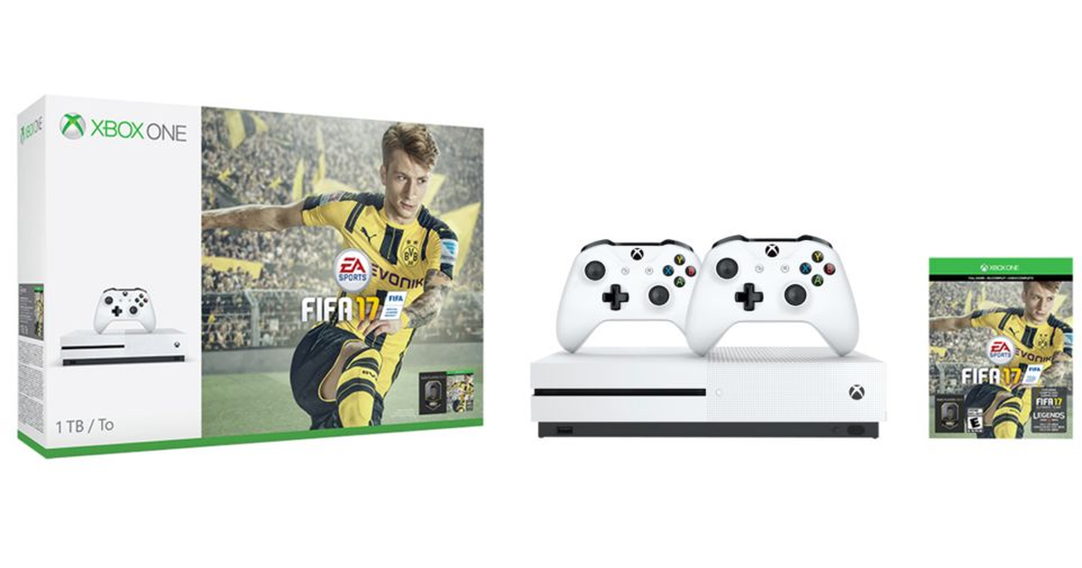 Microsoft Xbox One S 1 TB FIFA 17 Bundle + Control | SoloTodo.cl