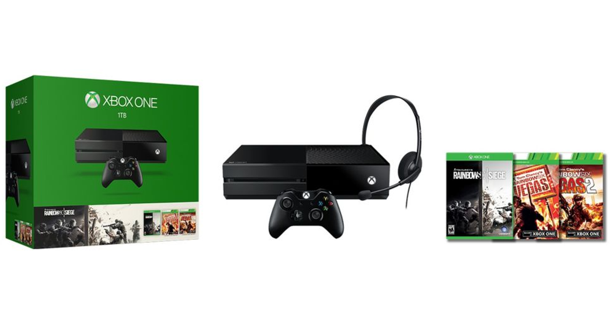 Microsoft Xbox One 1 TB Rainbow Six Siege Bundle | SoloTodo.cl