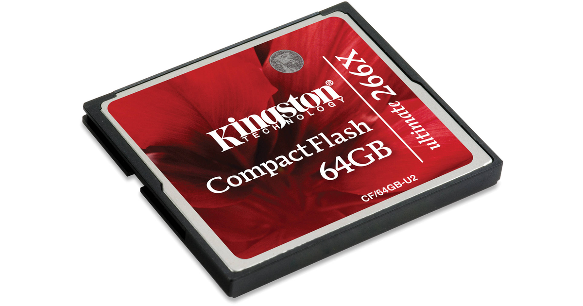 Kingston Ultimate CompactFlash 64 GB CompactFlash (CF/64GB-U2 ...