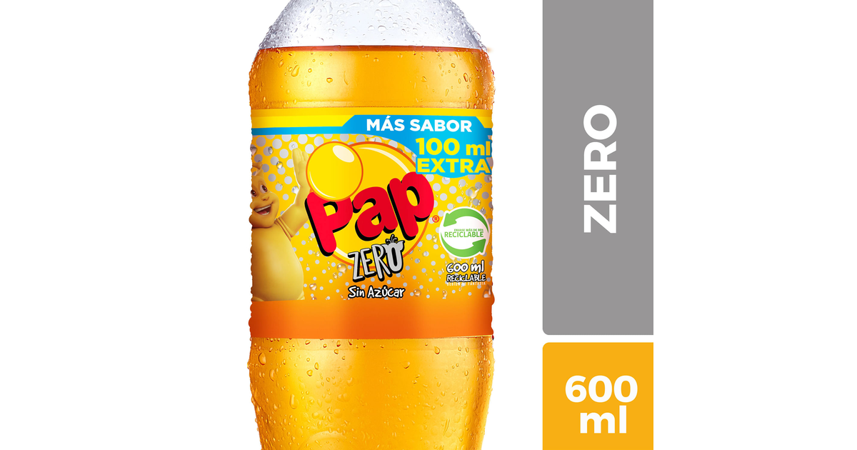 Pap Zero Bebida Pap Zero Pet (1 un. / 600 mL.) | SoloTodo.cl