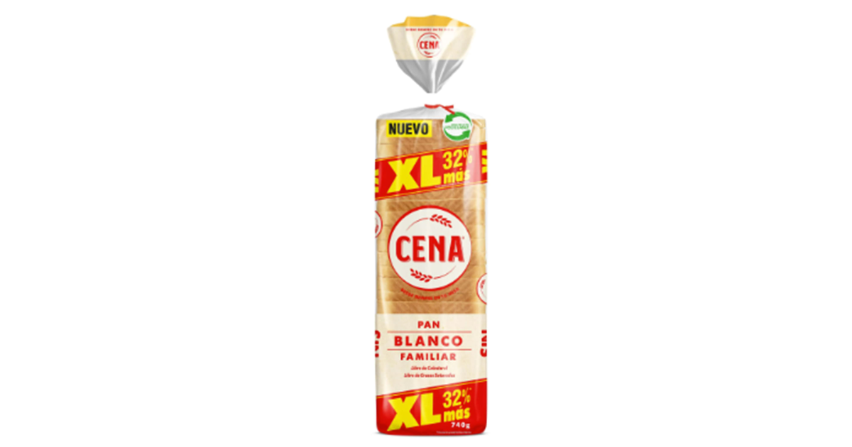Cena Pan de Molde Blanco XL (1 un. / 740 g.) | SoloTodo.cl