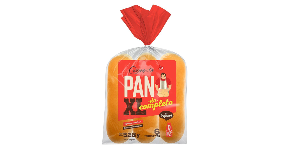 Cuisine & Co Pan Completo XL (6 un. / 3168 g.) | SoloTodo.cl