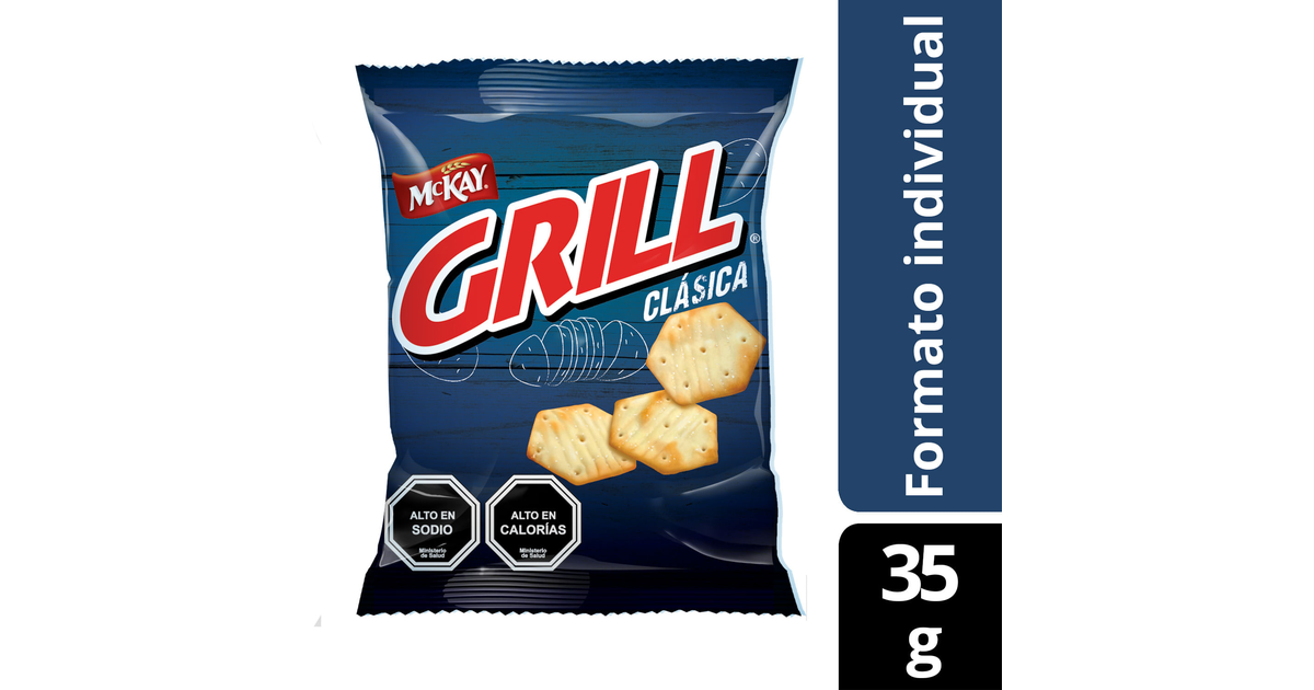 Mckay Galletas Grill Clásica (1 un. / 35 g.) | SoloTodo.cl