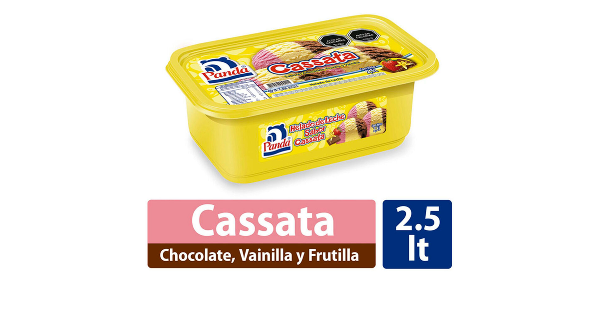Panda Helado Trisabor (1 un. / 2500 mL.) | SoloTodo.cl
