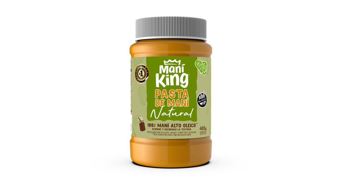 Maní King Pasta de Maní Natural (485 g.) | SoloTodo.cl
