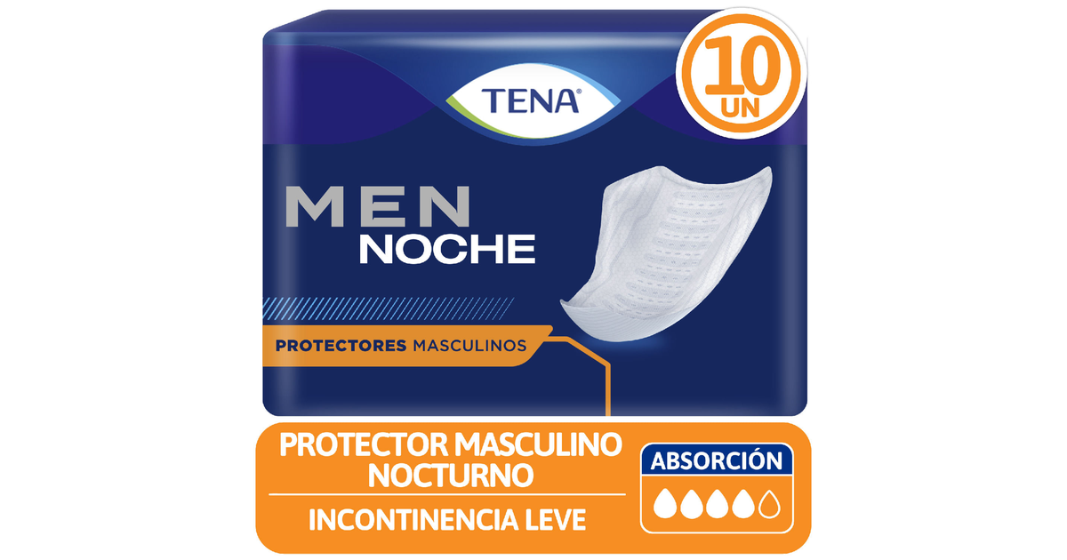 Tena Protector Tena Masculino Noche (10 un.) | SoloTodo.cl