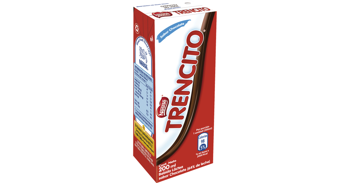 Nestlé Bebida Láctea Trencito Chocolate (200 mL.) | SoloTodo.cl