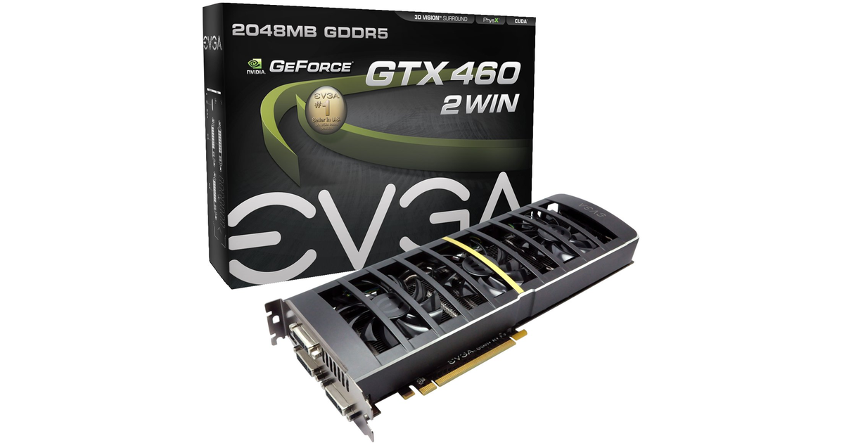 EVGA GTX 460 X2 [02G-P3-1387-KR] | SoloTodo.cl