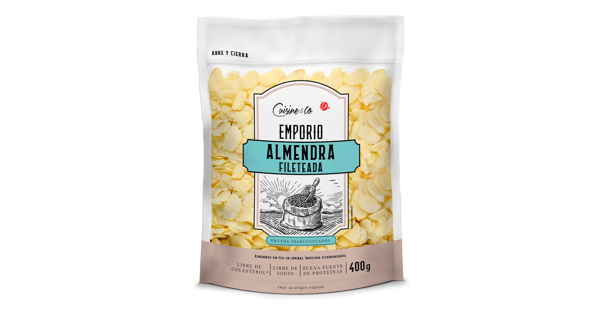 Cuisine & Co Almendras fileteadas (1 un. / 400 g.) | SoloTodo.cl