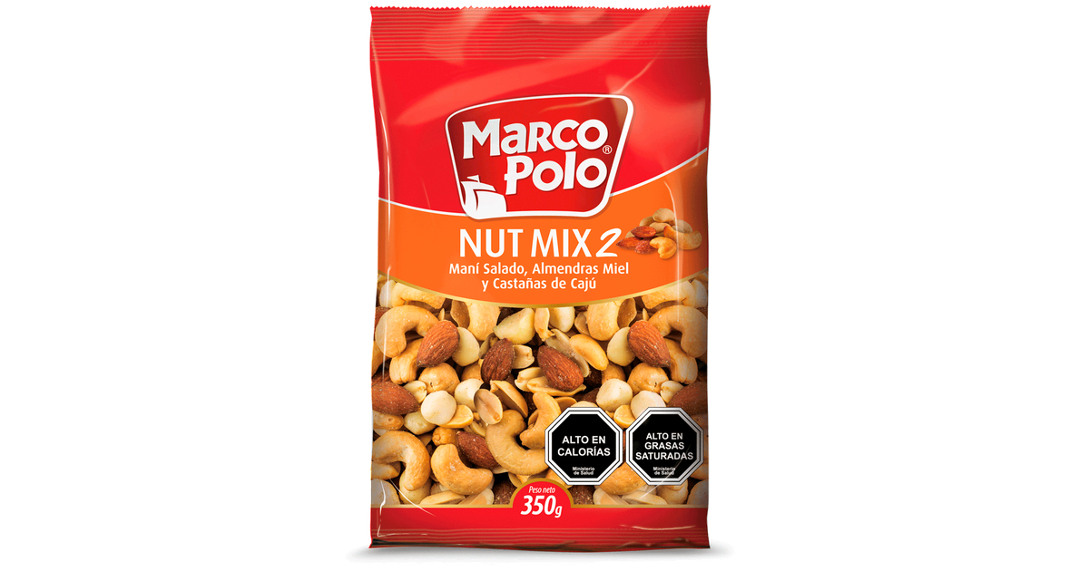 Marco Polo Mix Frutos Secos (1 un. / 350 g.) | SoloTodo.cl