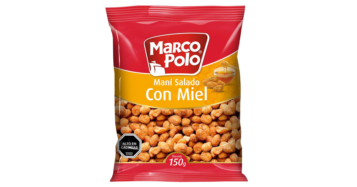 Marco Polo Maní con Miel (150 g.) | SoloTodo.cl
