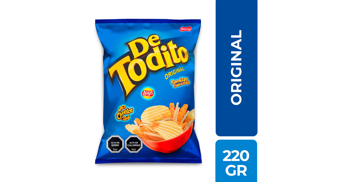 Evercrisp Snack de Todito Original (1 un. / 220 g.) | SoloTodo.cl
