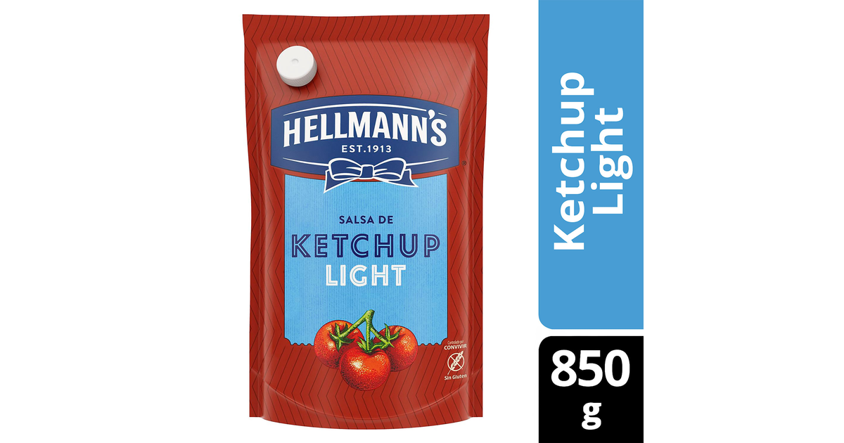 Hellmann's Ketchup Light (1 un. / 850 g.) | SoloTodo.cl