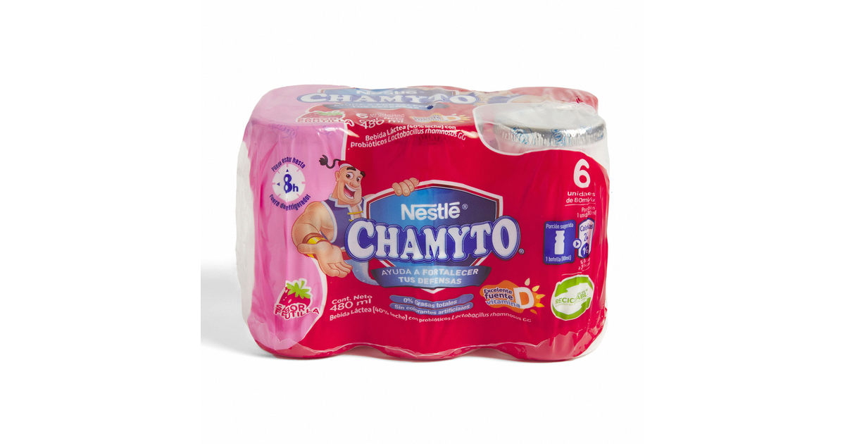Chamyto Bebida Láctea Frutilla (80 mL.) | SoloTodo.cl