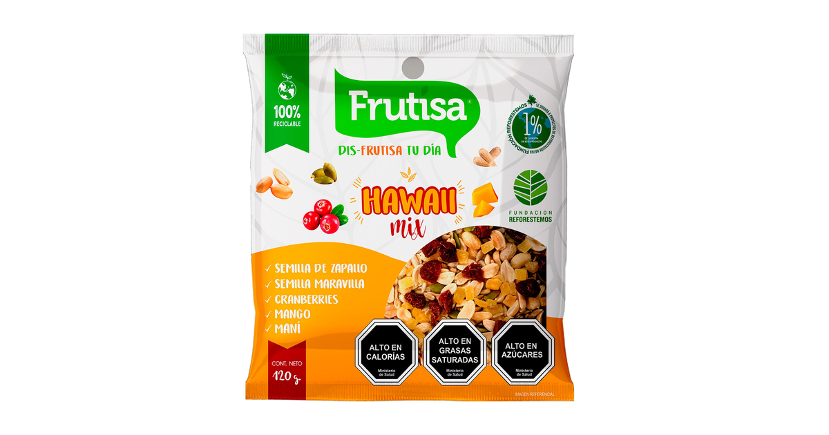 Frutisa Mix Frutos Secos (1 un. / 120 g.) | SoloTodo.cl