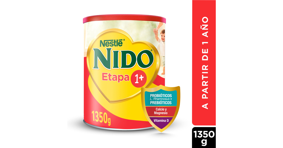 Nido Fórmula Láctea 1+ (1 un. / 1350 g.) | SoloTodo.cl