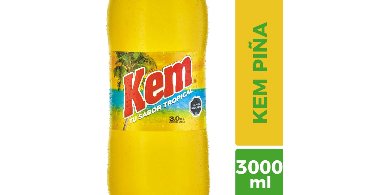 Kem Bebida Piña Original Botella (3000 mL.) | SoloTodo.cl