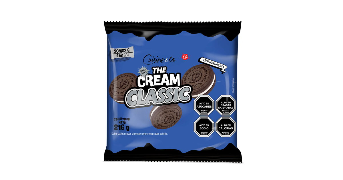 Cuisine & Co Pack 6 un. Galletas Cream (6 un. / 216 g.) | SoloTodo.cl