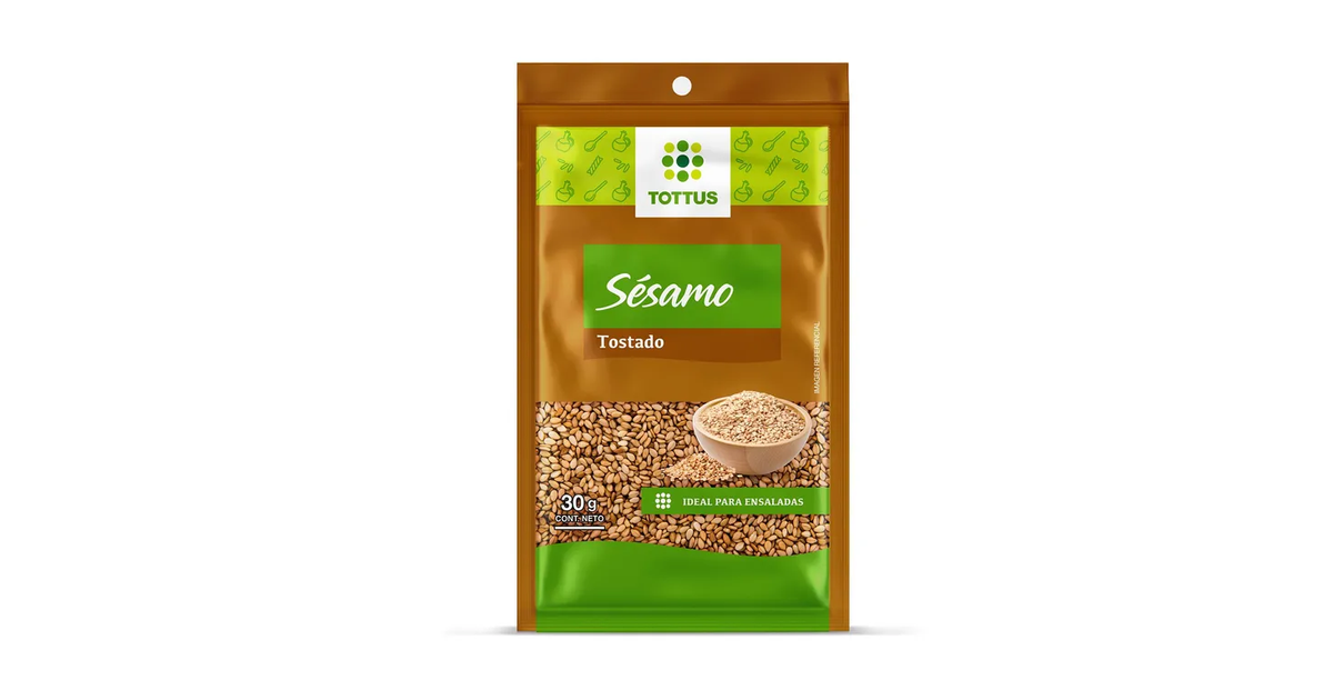 TOTTUS Condimento Sesamo Tostado (30 g.) | SoloTodo.cl