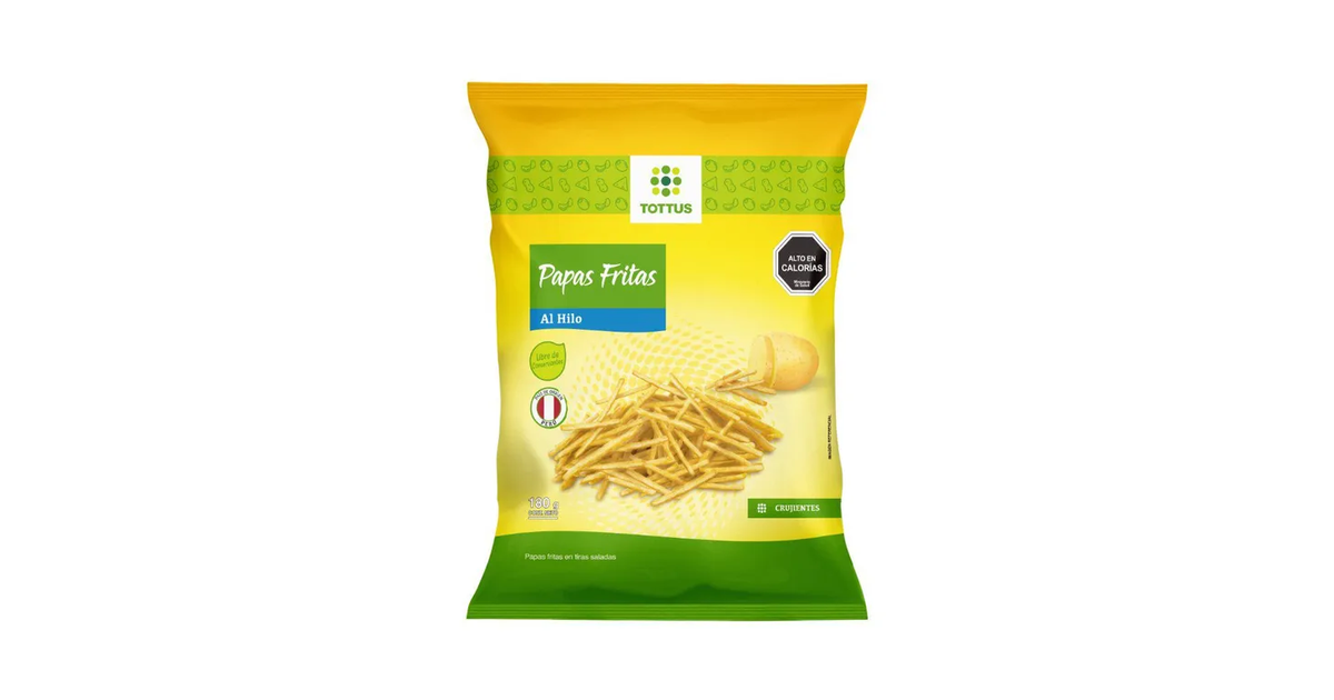 TOTTUS Papas al Hilo Saladas (180 g.) | SoloTodo.cl