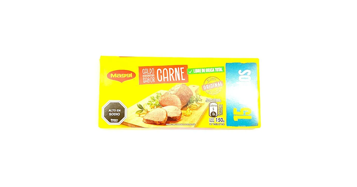MAGGI Caldo Carne (15 un. / 161,5 g.) | SoloTodo.cl