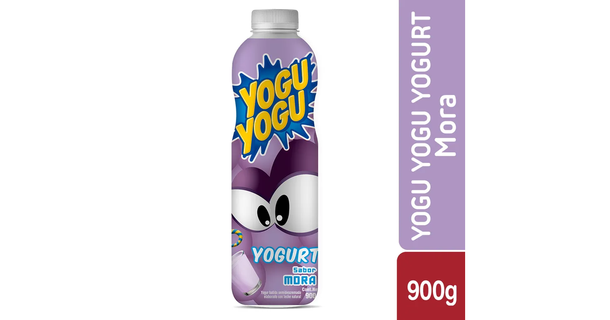 YOGU YOGU Yoghurt Batido Sabor Mora Botella (900 mL.) | SoloTodo.cl